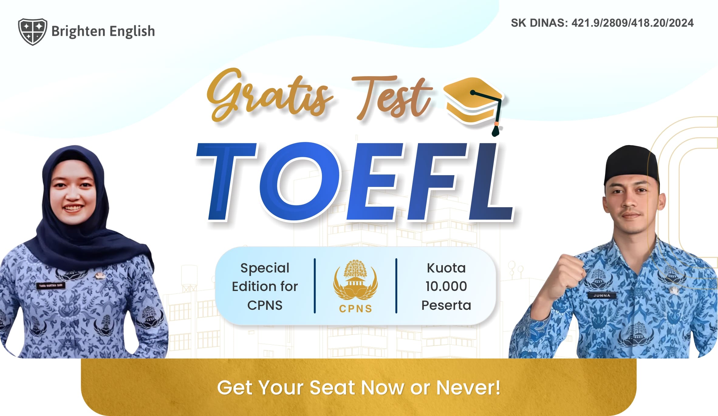 Tes TOEFL Edisi Khusus CPNS 2024