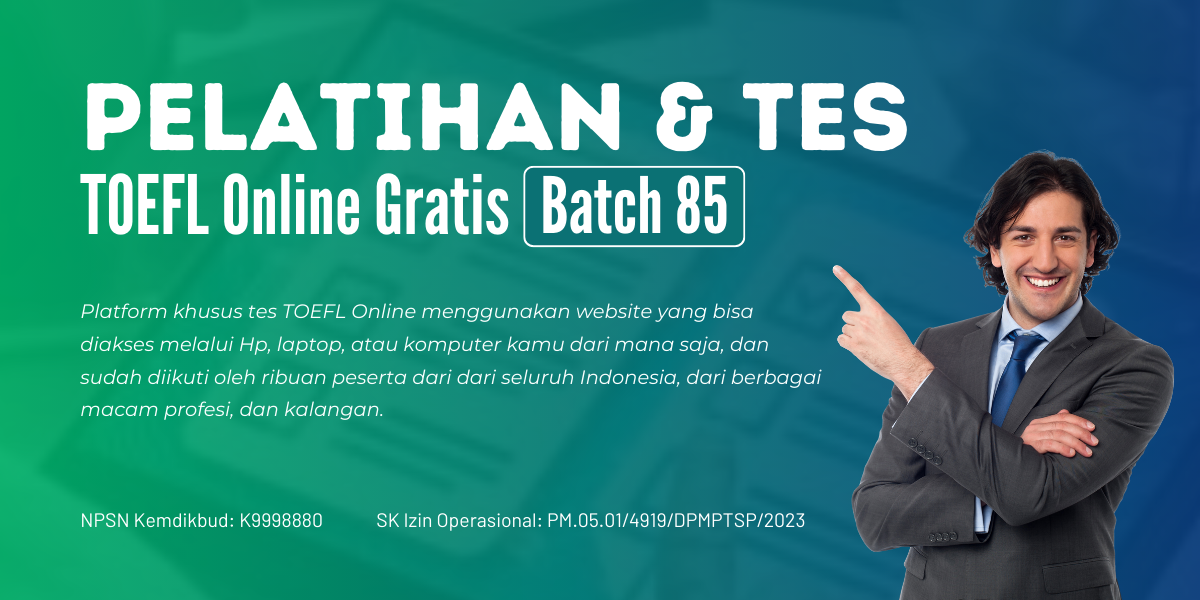 TOEFL Test - Batch 85